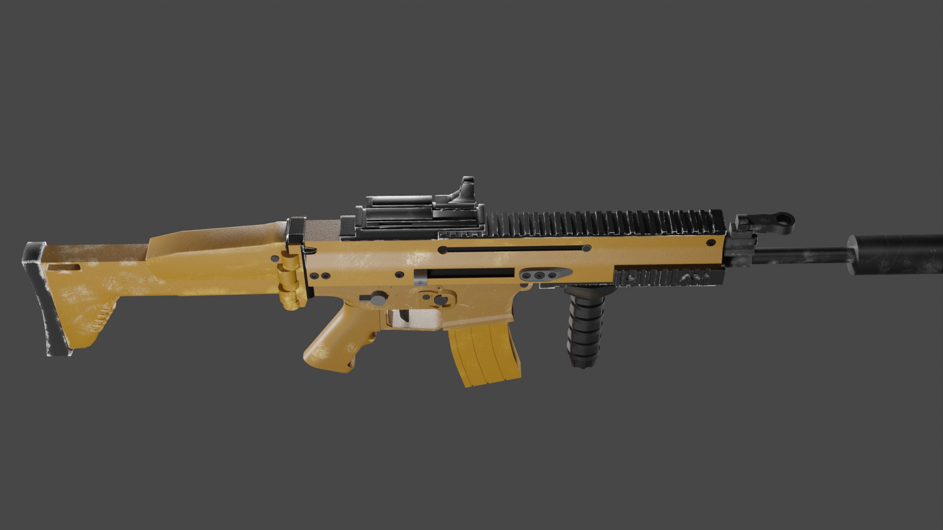 Scar 3D Model - TurboSquid 2080663