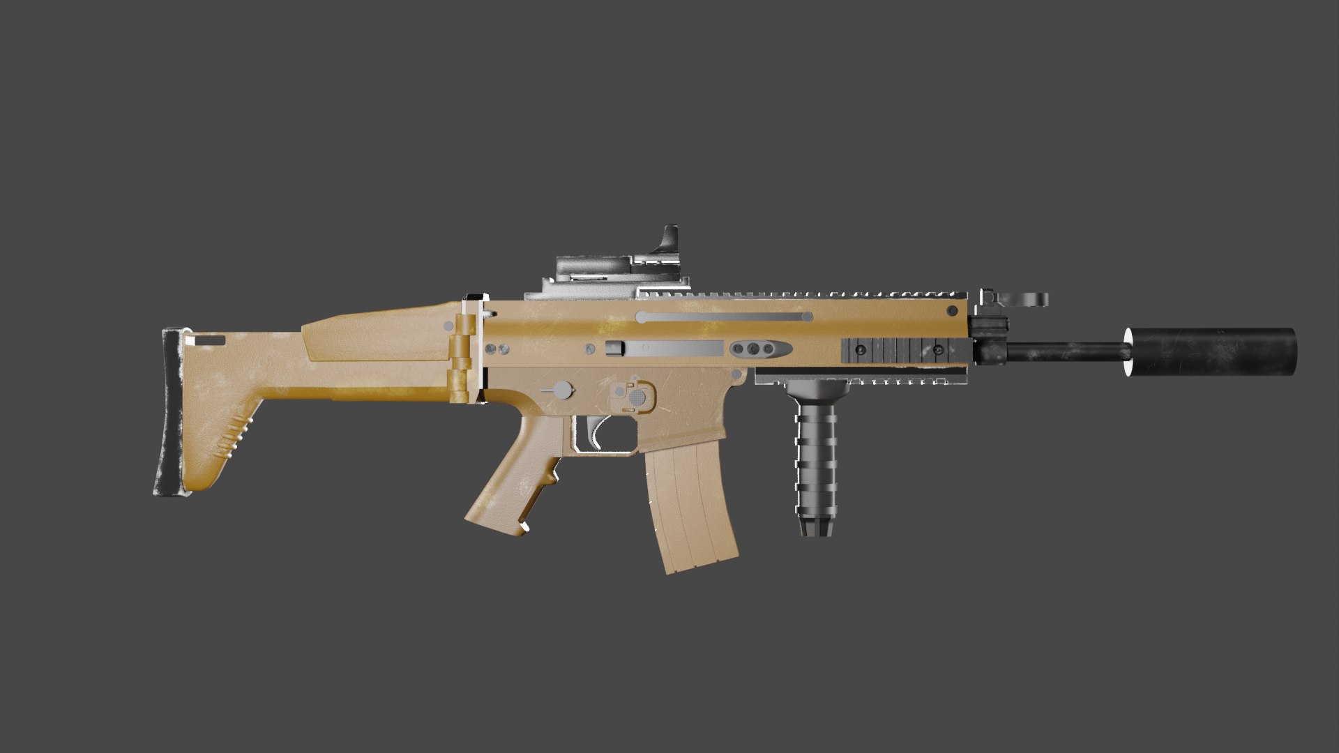 Scar 3D Model - TurboSquid 2080663