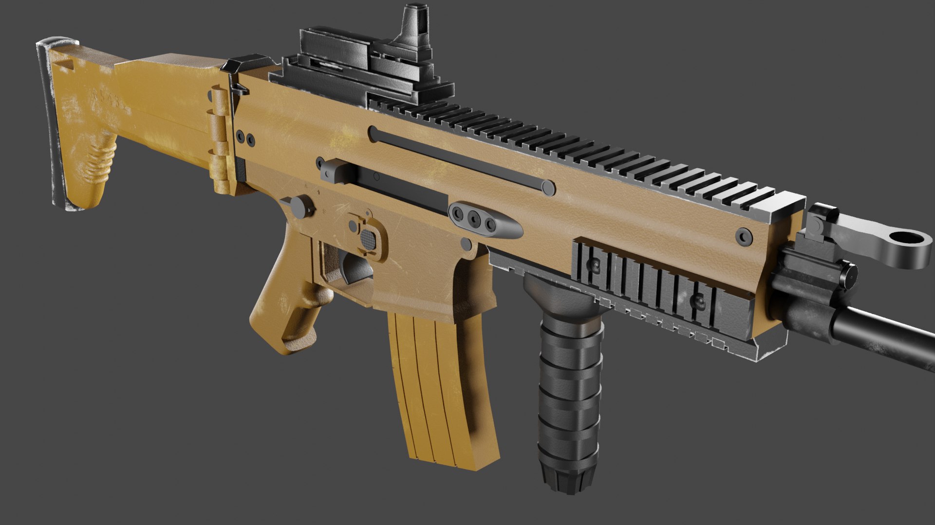 Scar 3D Model - TurboSquid 2080663