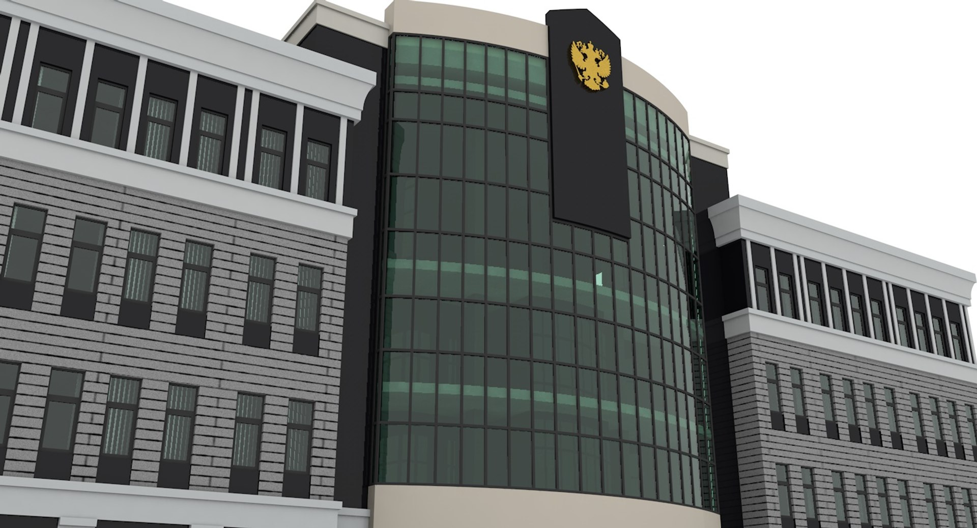 Court House 3D Model - TurboSquid 1236403