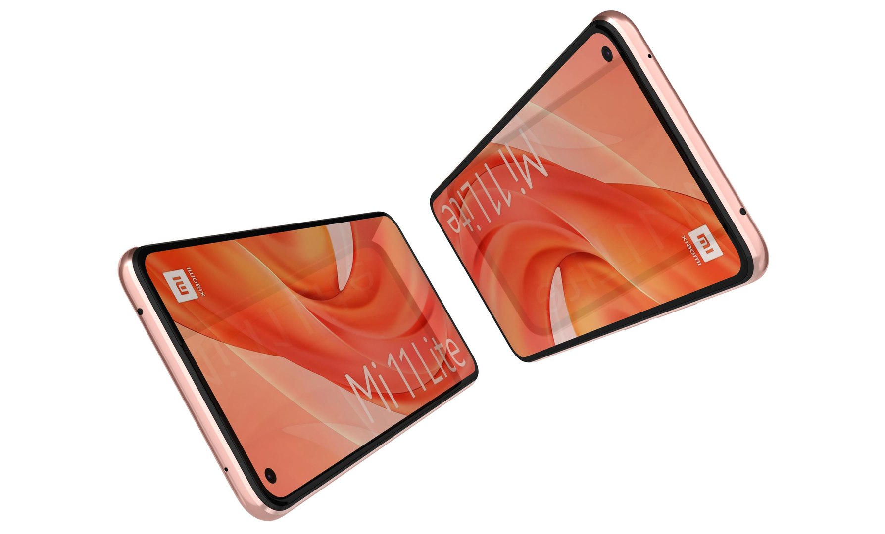 Xiaomi Mi 11 Lite Pink Model - TurboSquid 1717579