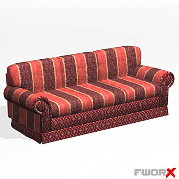 3d model sofa