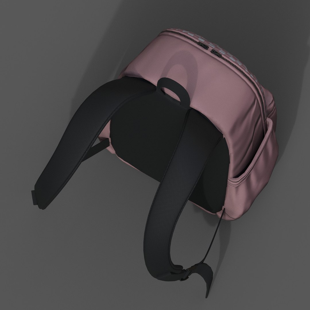 3D Fashion Bag Backpack Model - TurboSquid 1574648