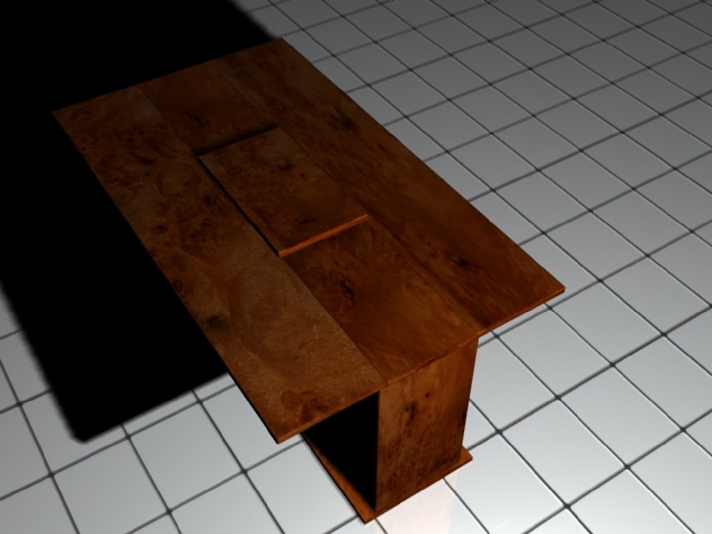 Free Kitchen Table 3d Model