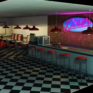 Free 3D Diner Models | TurboSquid