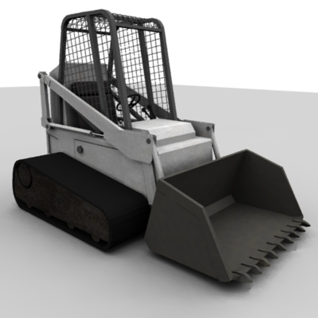 Bobcat Bulldozer 3ds
