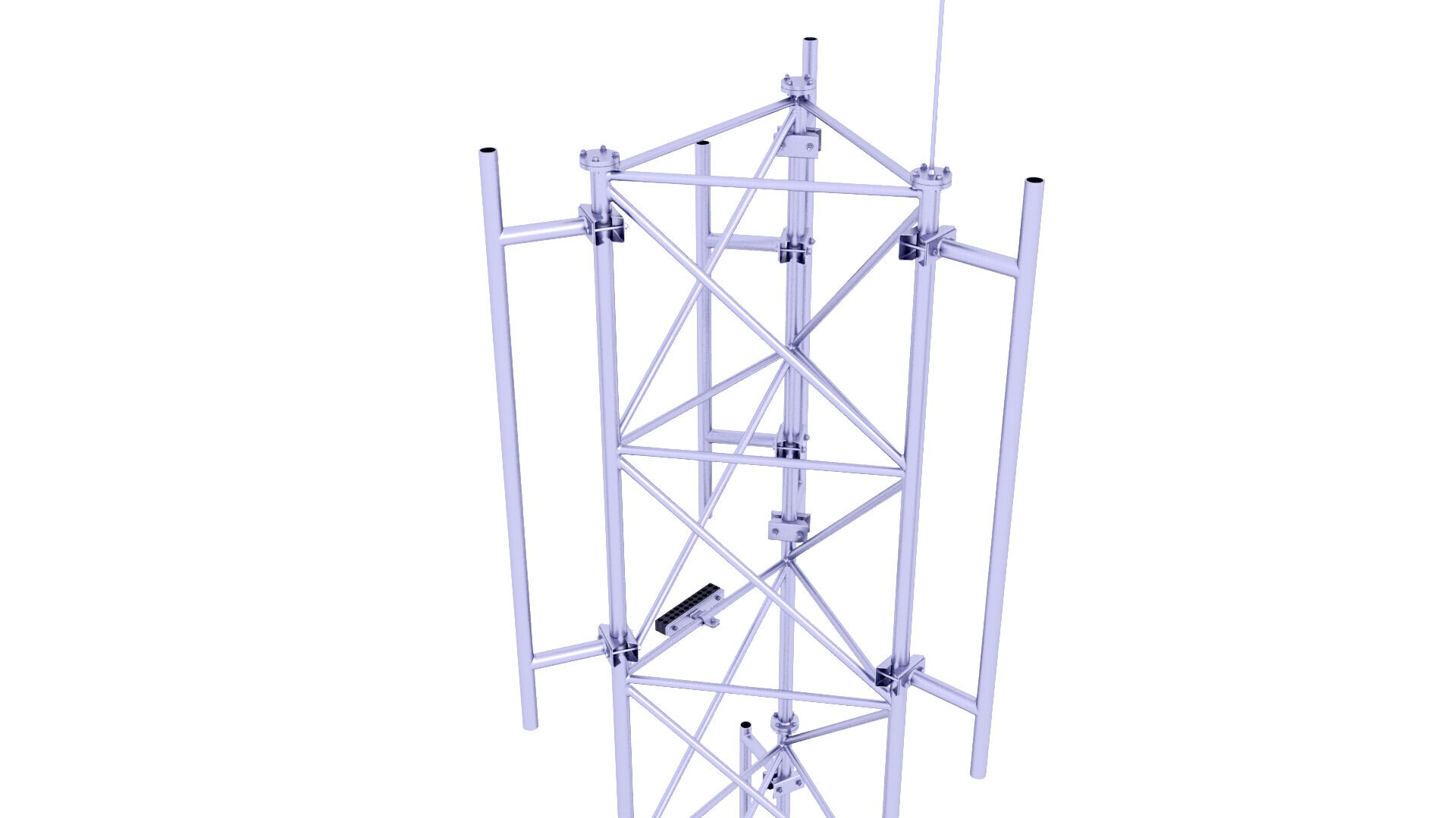 Lattice Phone Mast 34 3D Model - TurboSquid 1854739