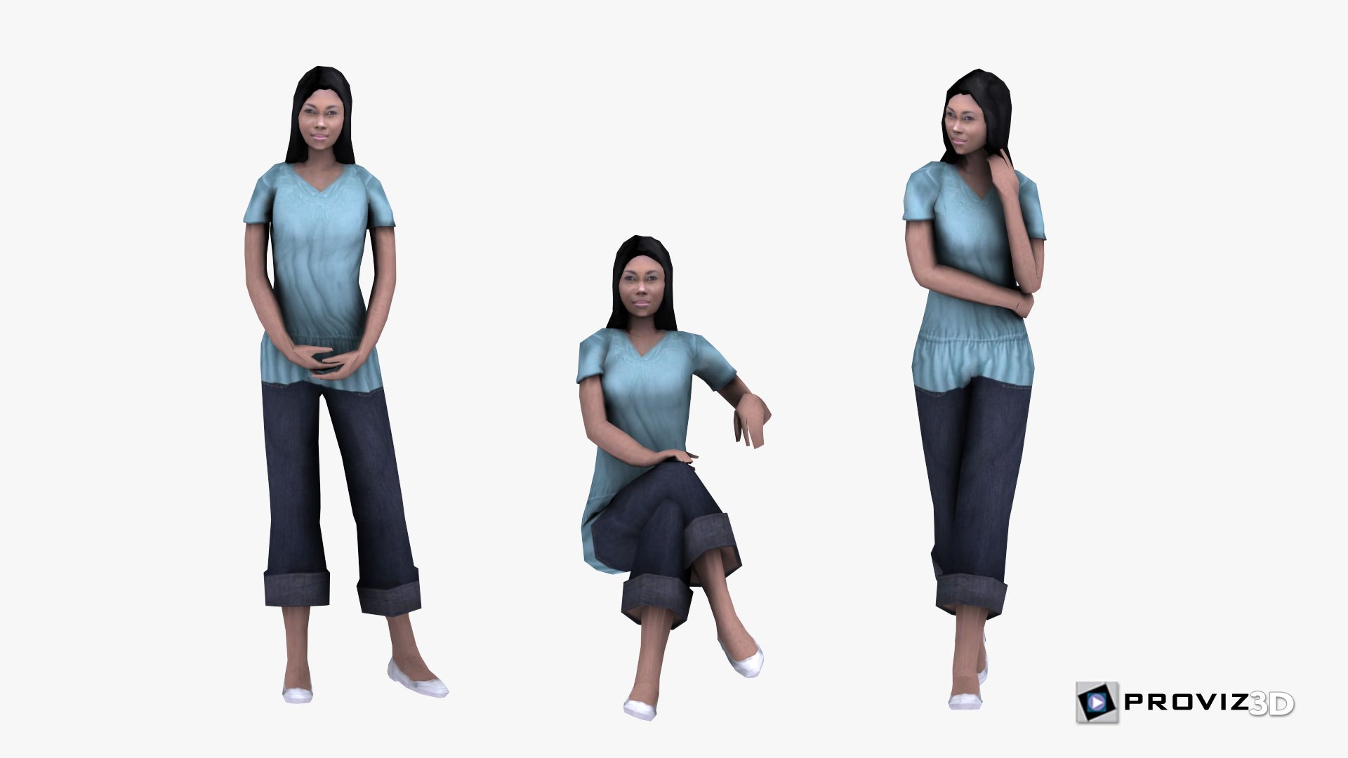 3D People 30 Still 3D Student Vol 01 3D Model - TurboSquid 1907899