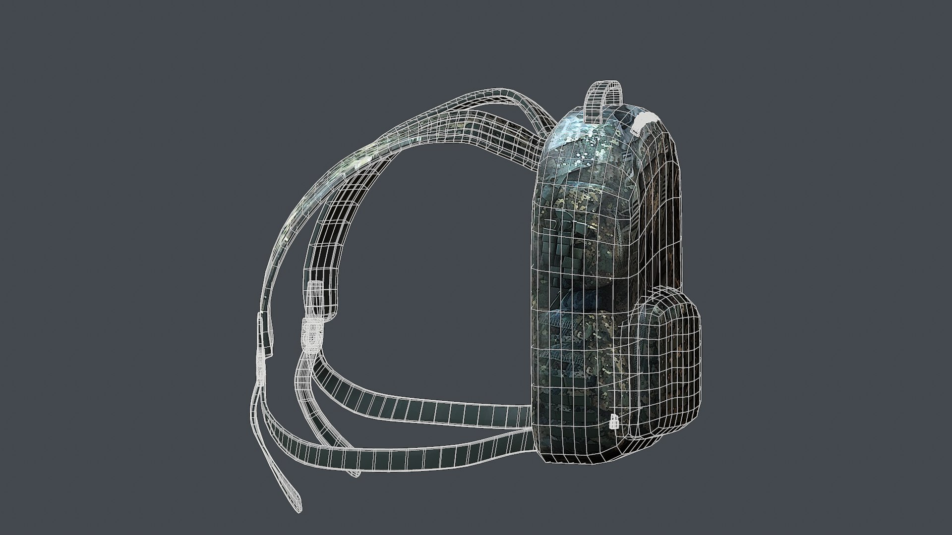 3D Backpack Camping Bag Baggage - TurboSquid 2040666