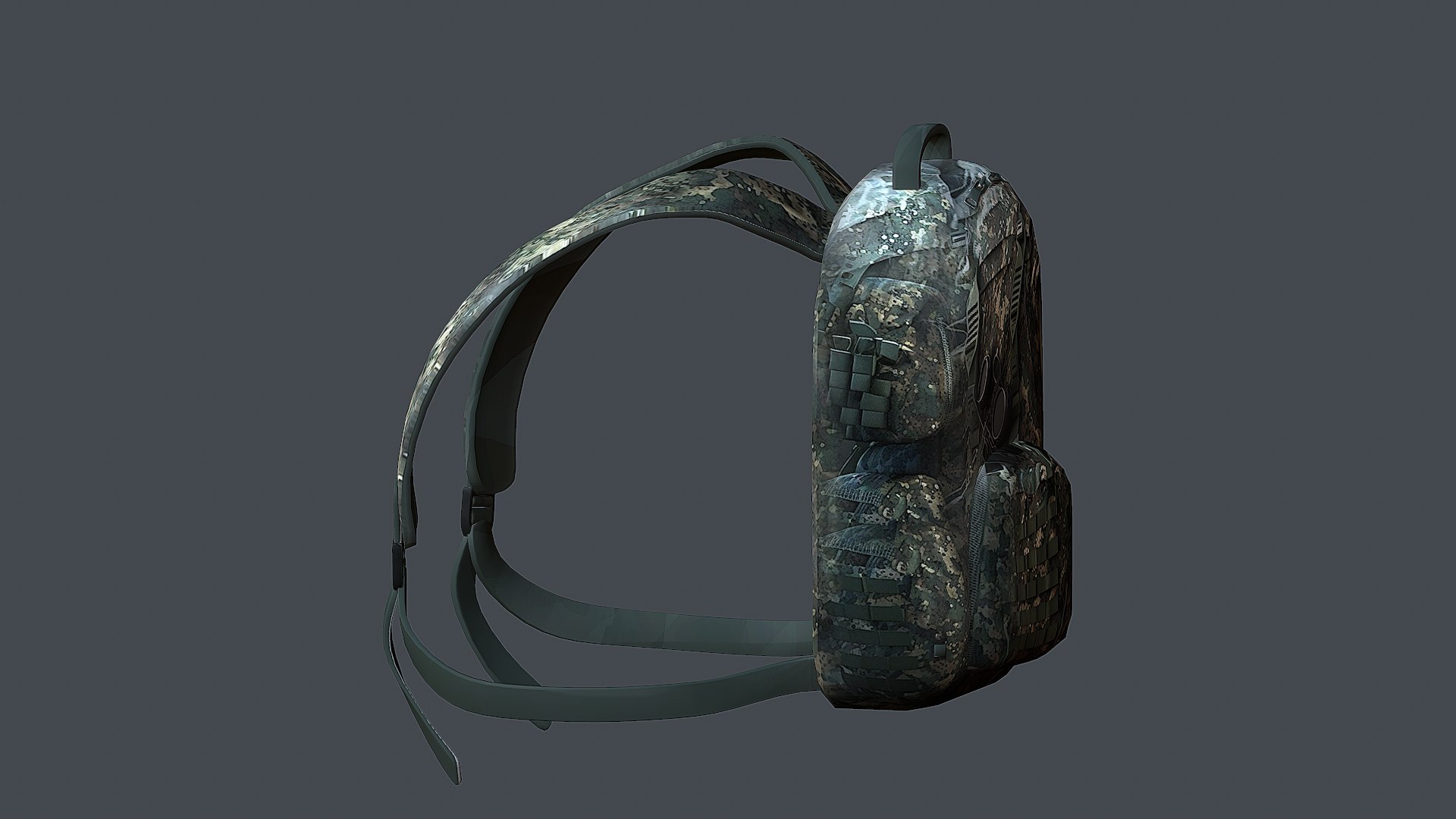 3D Backpack Camping Bag Baggage - TurboSquid 2040666