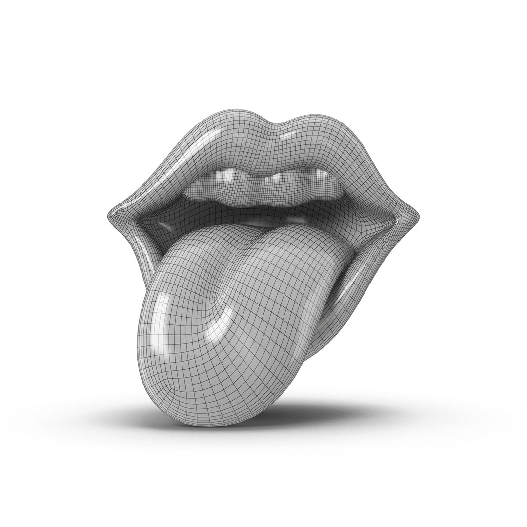 Lips Rock 3D - TurboSquid 1231630