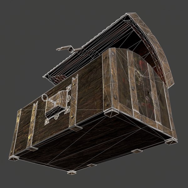 Medieval Box 3D - TurboSquid 1777066