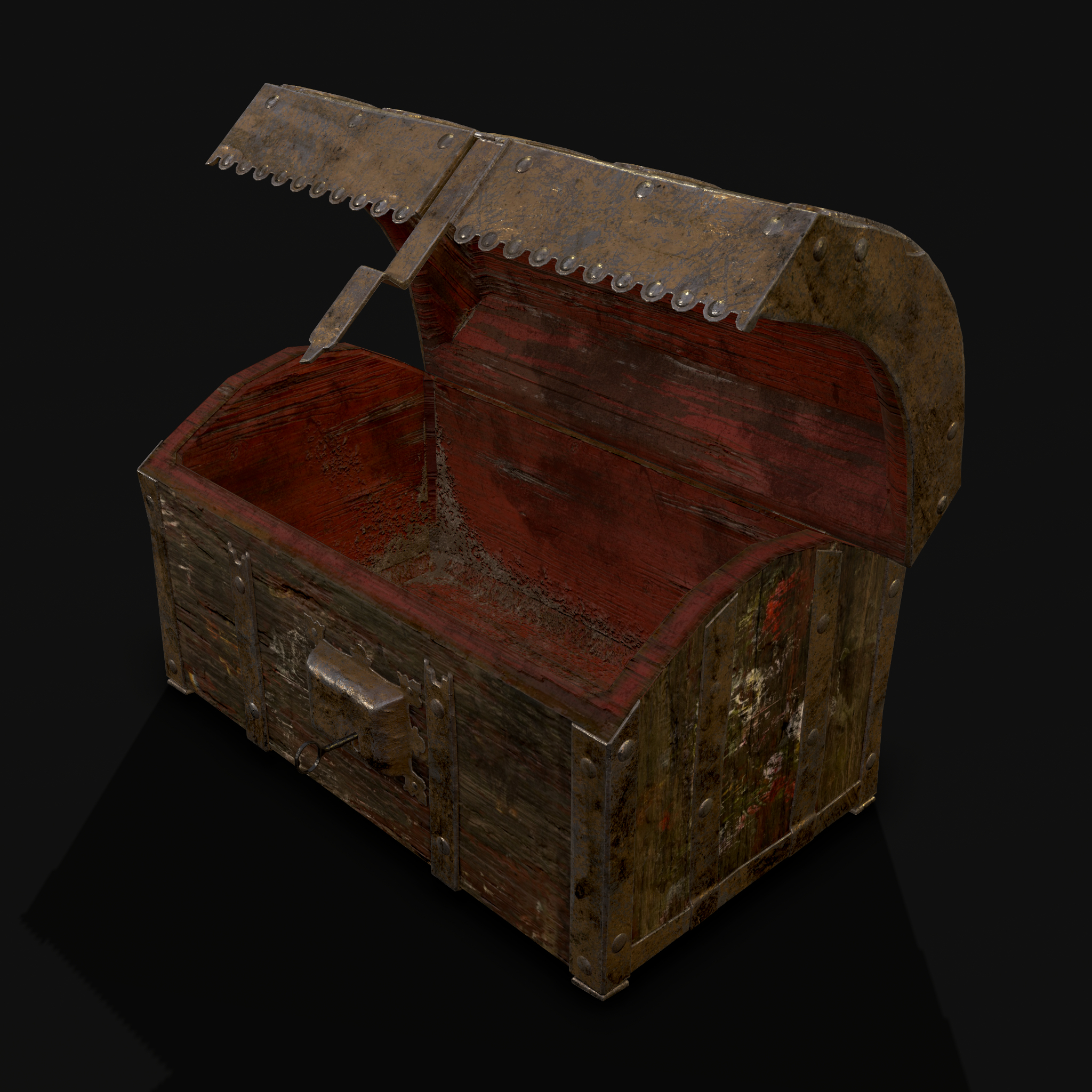 Medieval Box 3D - TurboSquid 1777066