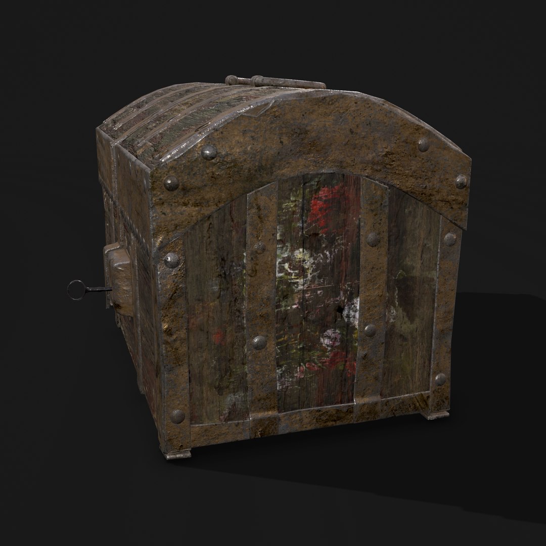 Medieval Box 3D - TurboSquid 1777066