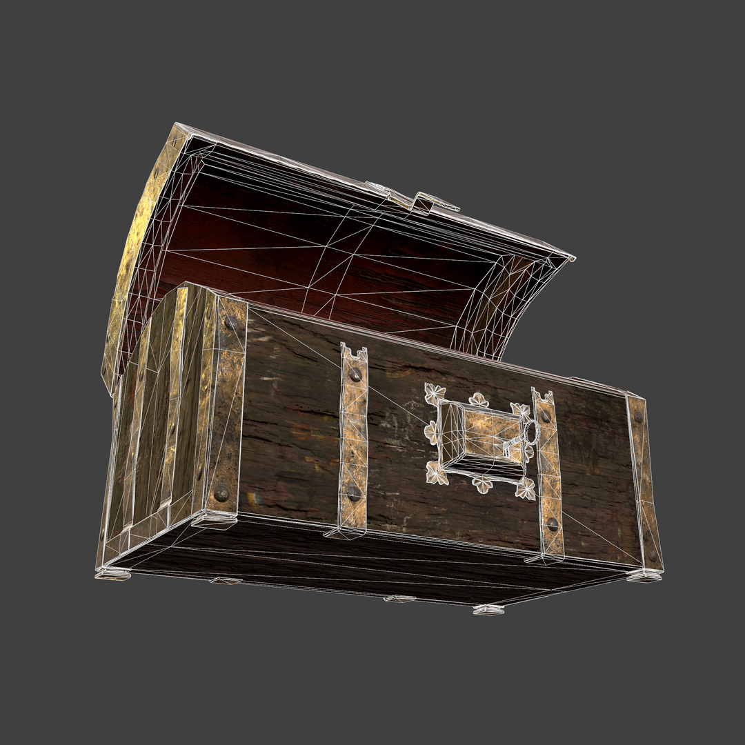 Medieval Box 3D - TurboSquid 1777066