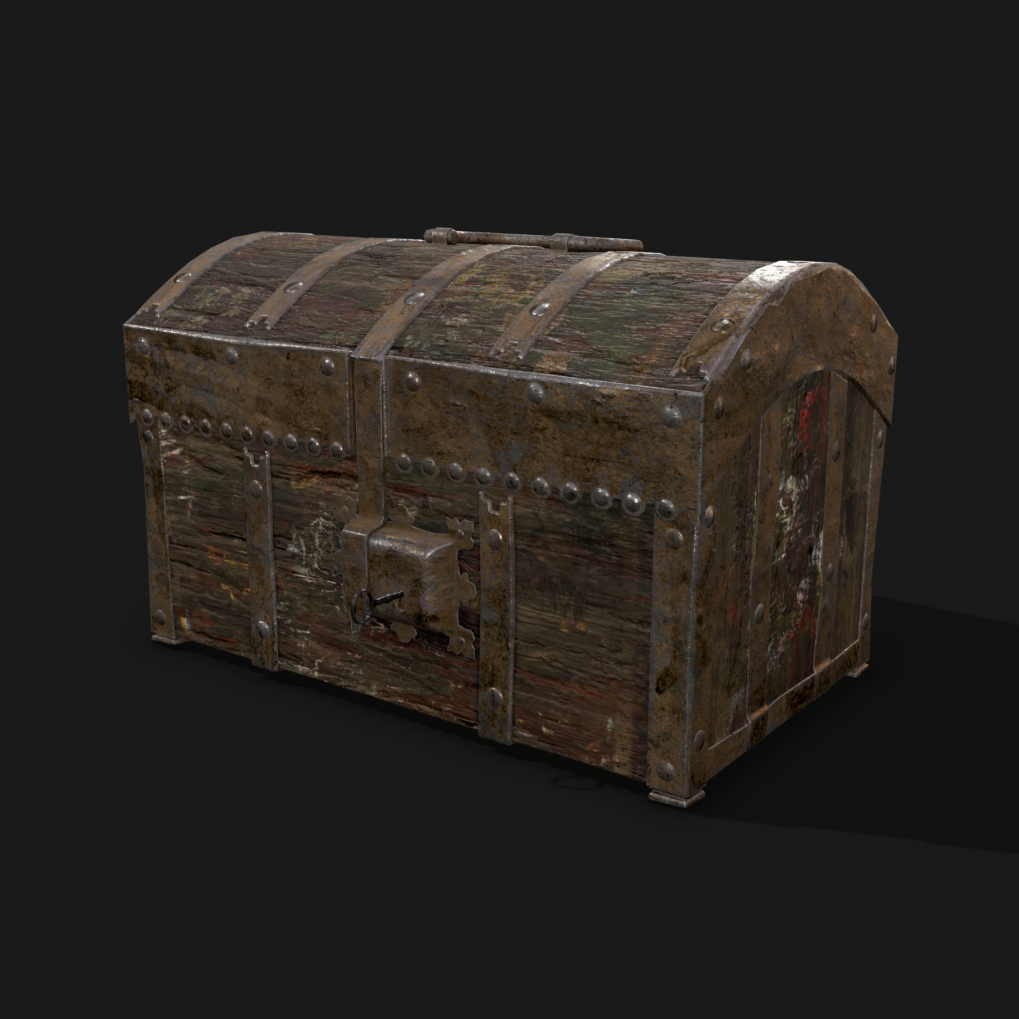 Medieval Box 3D - TurboSquid 1777066