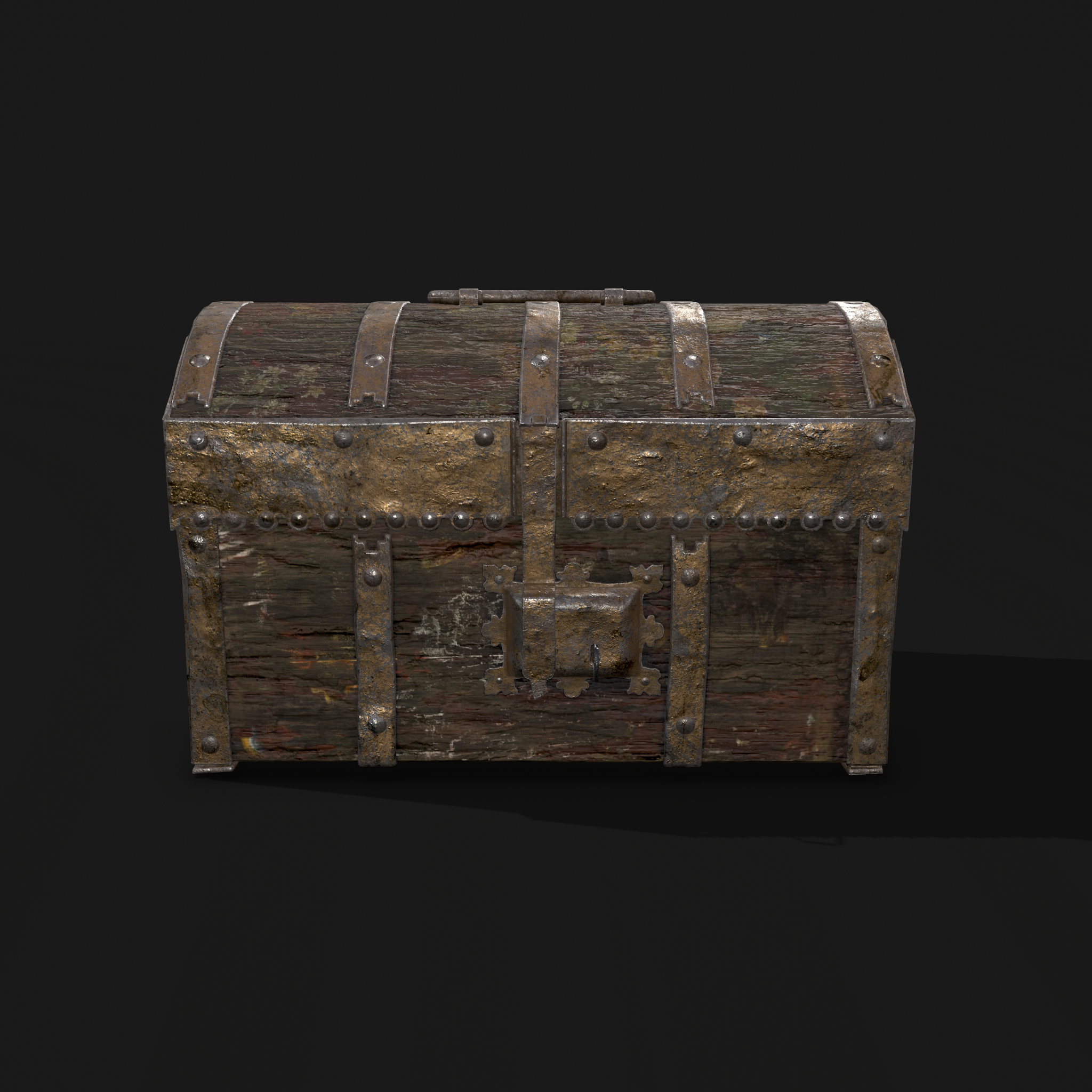 Medieval Box 3D - TurboSquid 1777066