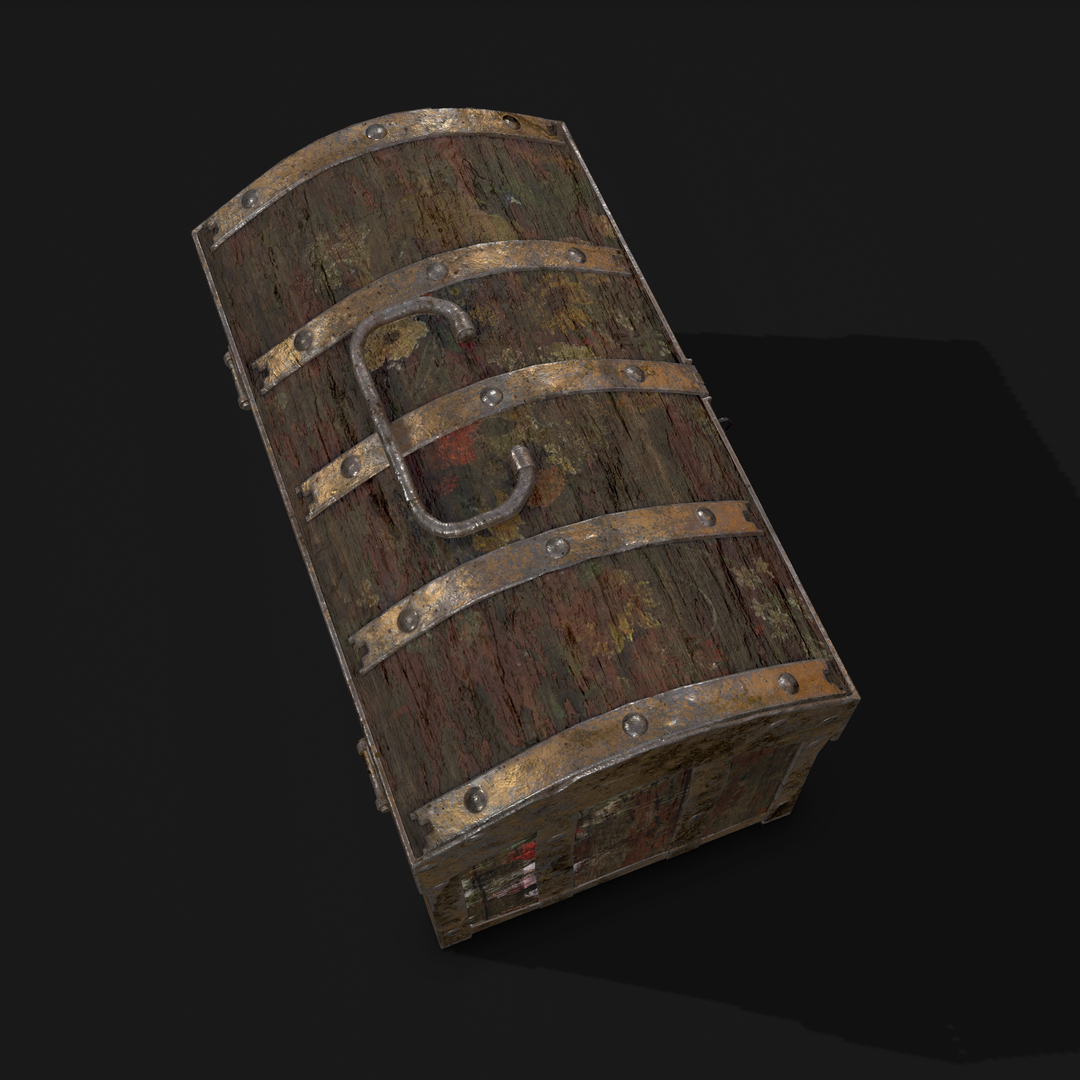Medieval Box 3D - TurboSquid 1777066