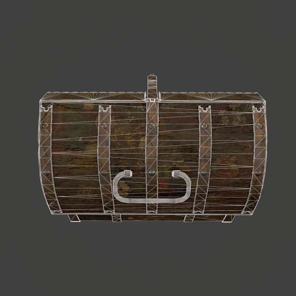 Medieval Box 3D - TurboSquid 1777066