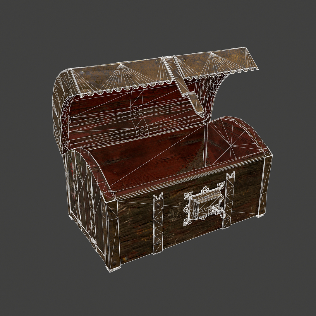 Medieval Box 3D - TurboSquid 1777066