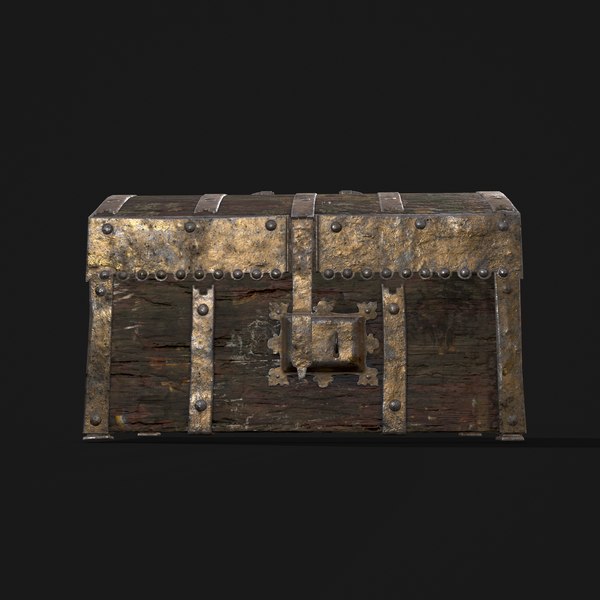 Medieval Box 3D - TurboSquid 1777066