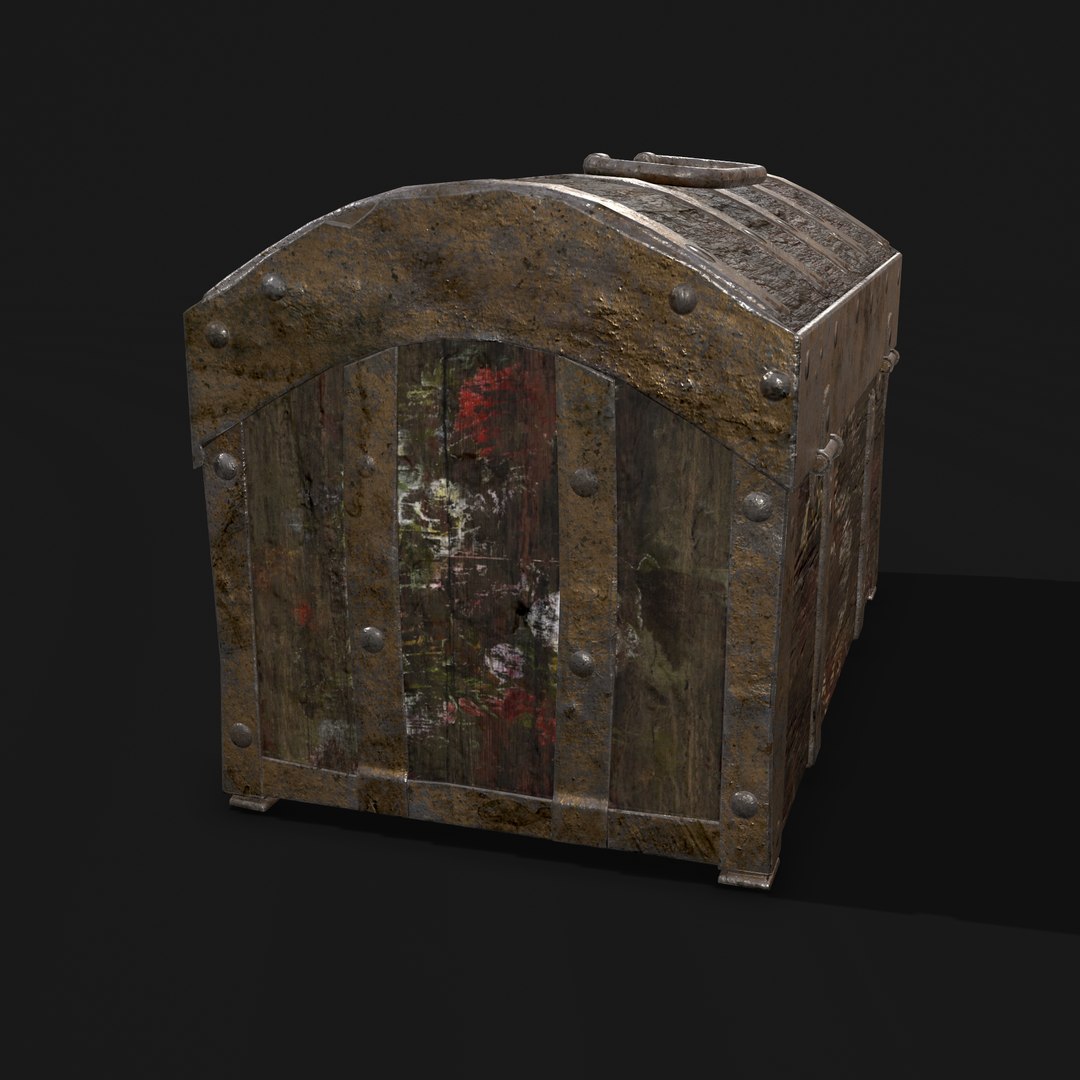 Medieval Box 3D - TurboSquid 1777066