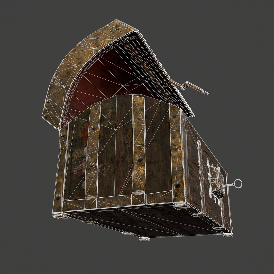 Medieval Box 3D - TurboSquid 1777066