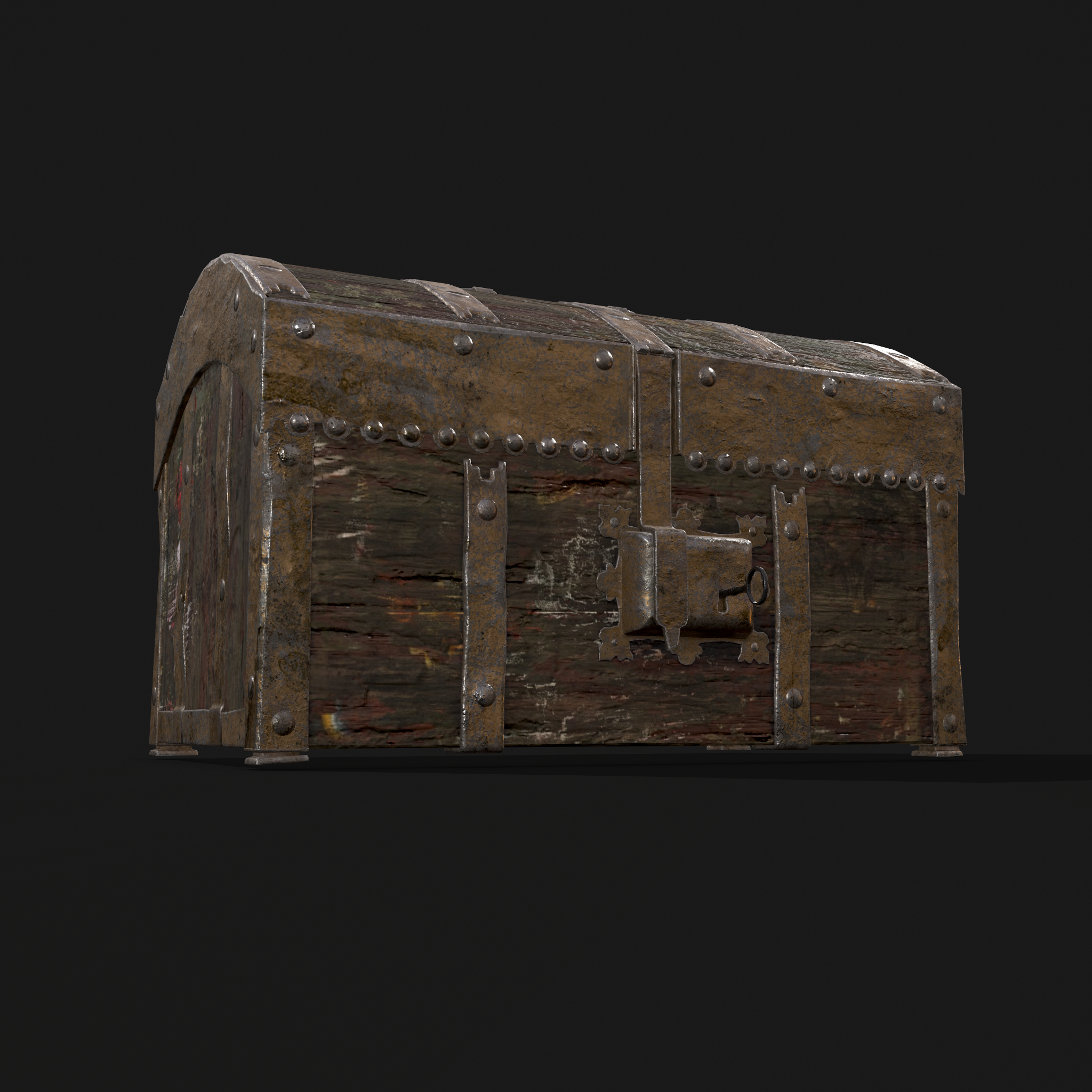 Medieval Box 3D - TurboSquid 1777066