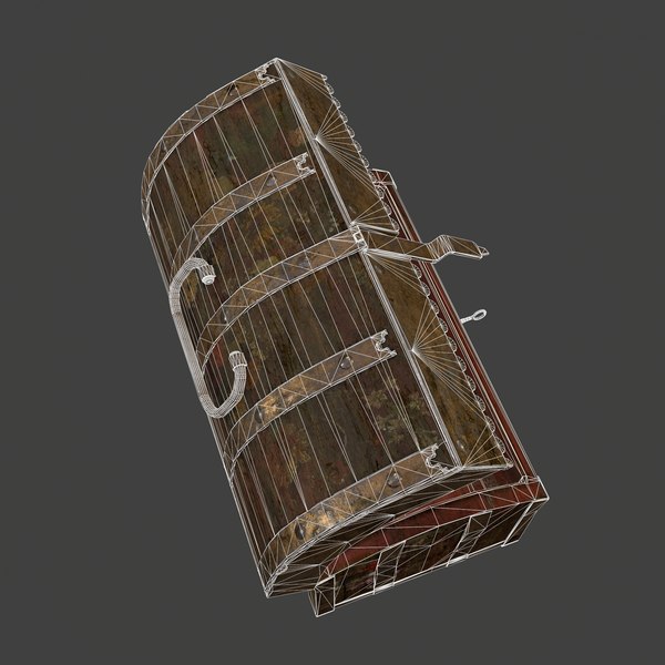 Medieval Box 3D - TurboSquid 1777066