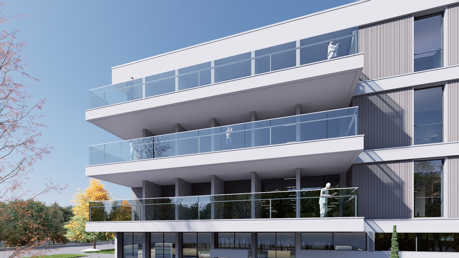 Apartment Building Realistic 3D Model - TurboSquid 2340737