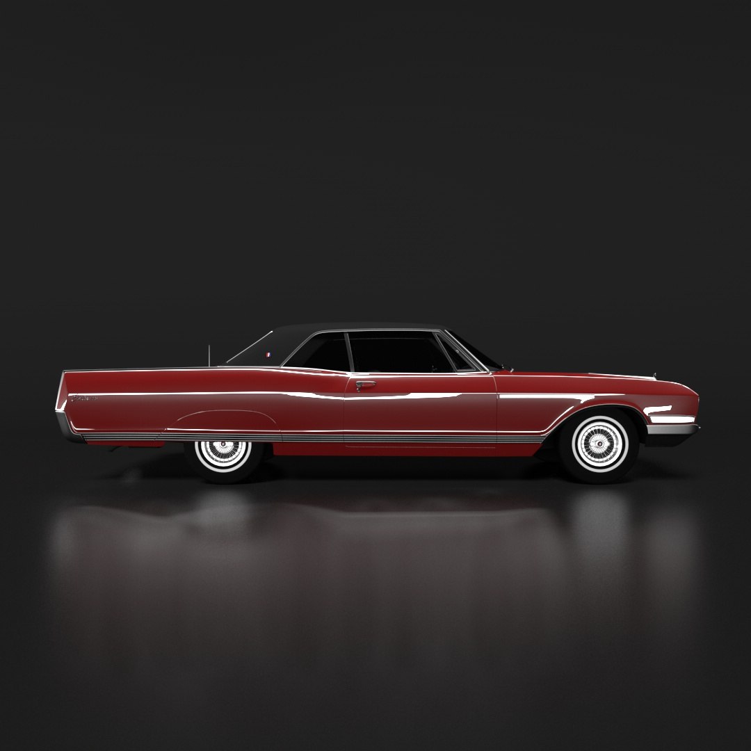 Buick Electra 225 Sport Coupe 3D Model - TurboSquid 2310783