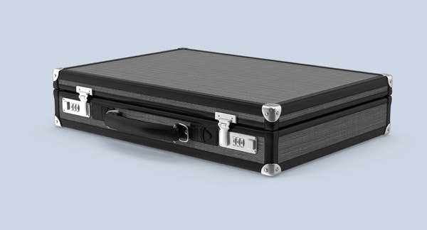 3d briefcase case model