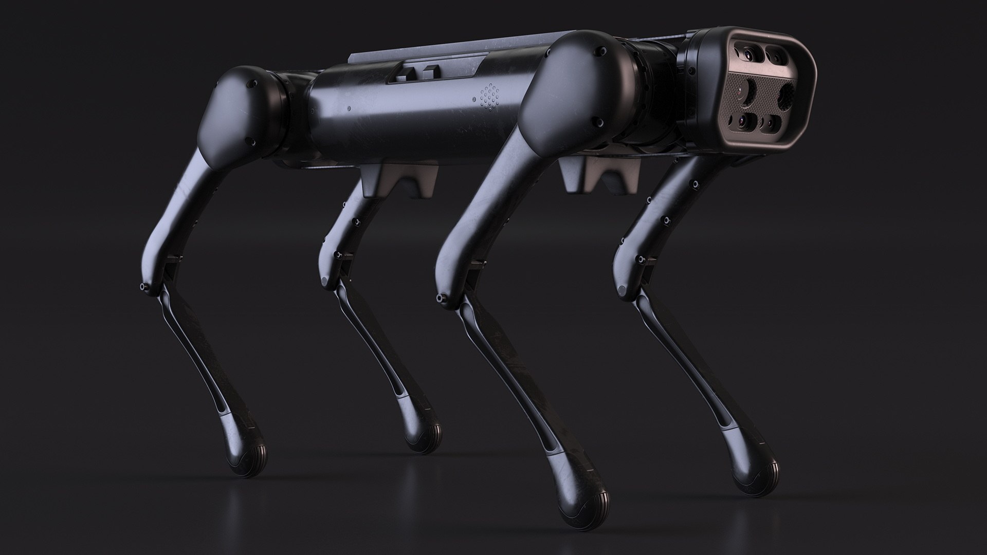 Dirty Robot Dog Rigged 3D - TurboSquid 2083602