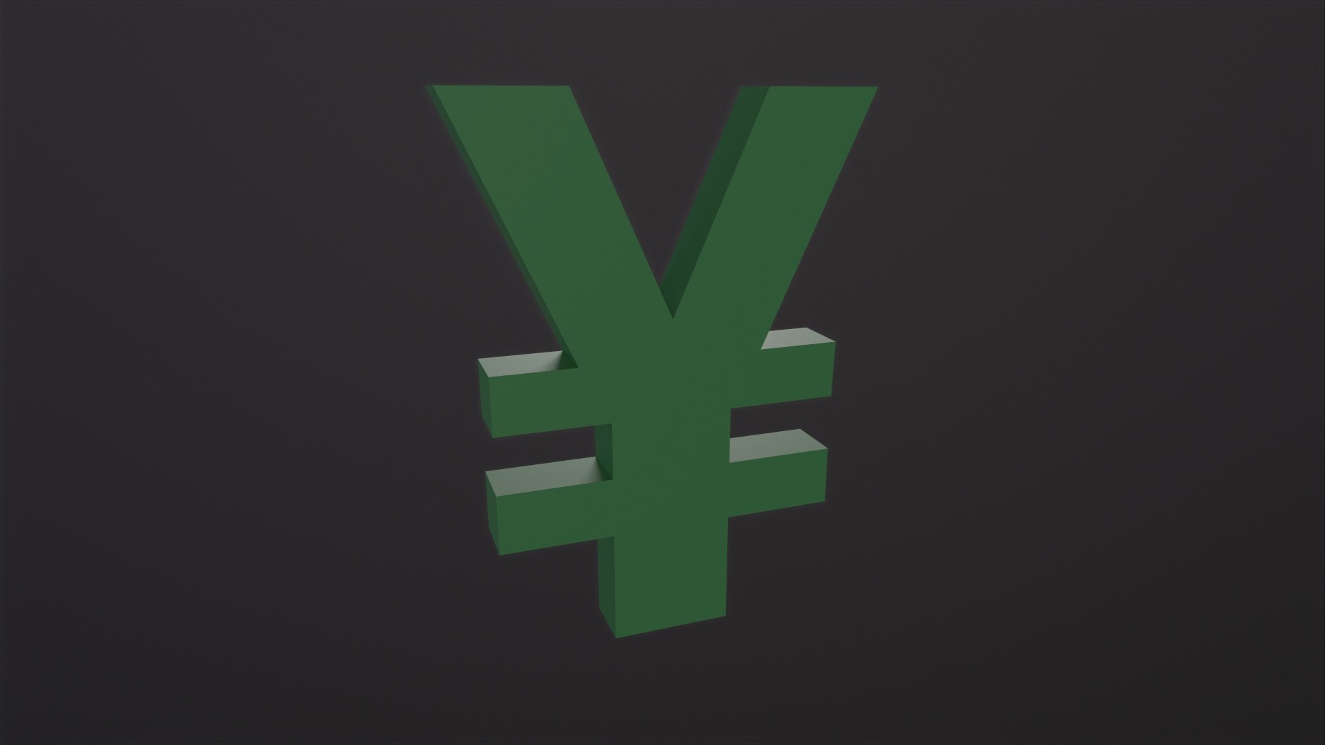 3D Yen Symbol - TurboSquid 2124097