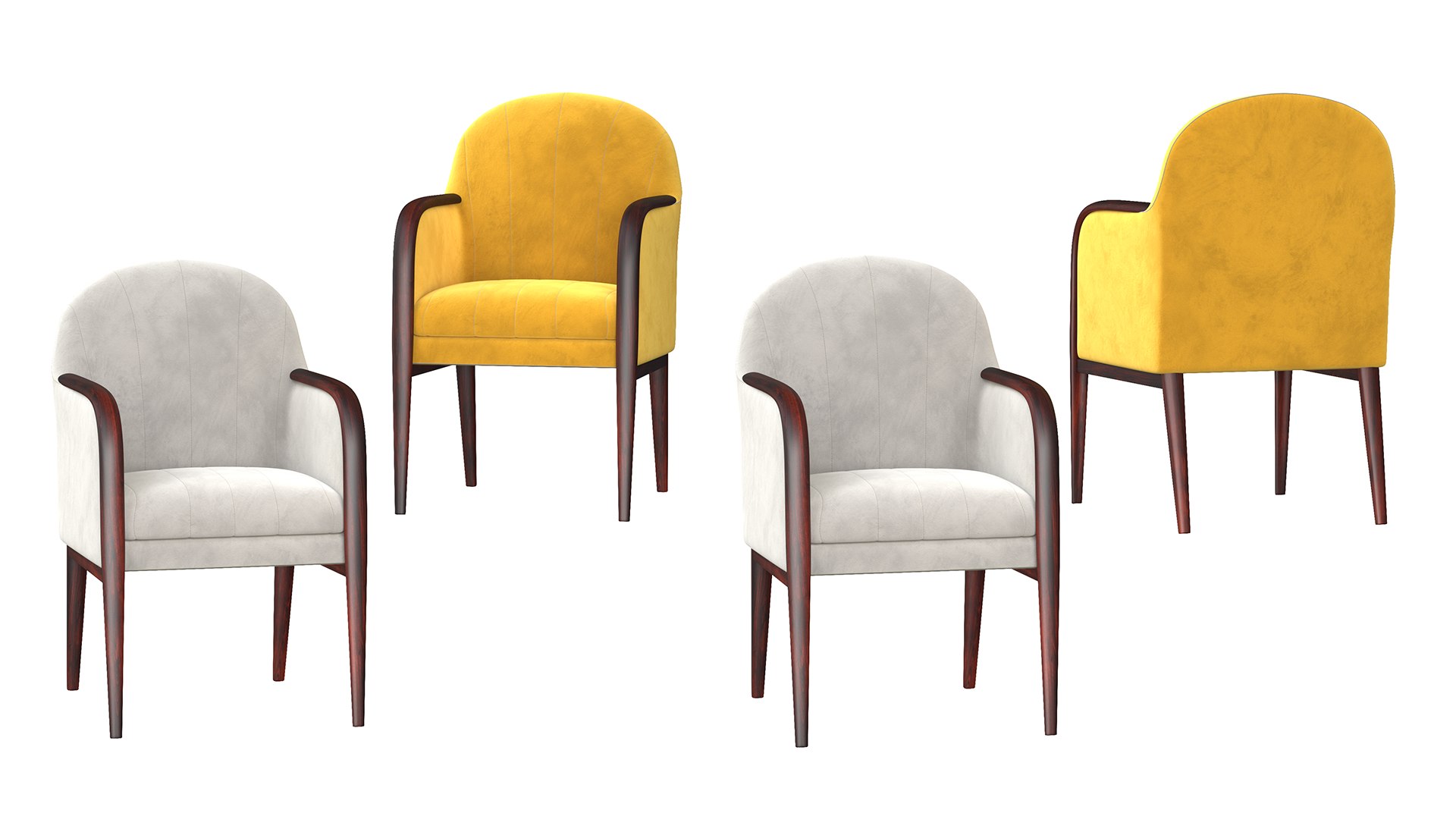 3D Parige Lounge Chair - TurboSquid 2338800