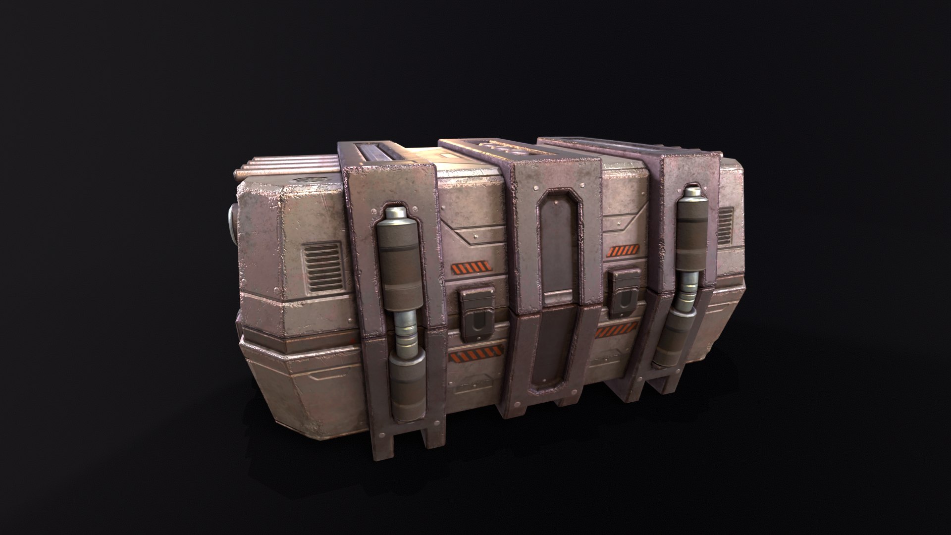 3D Sci-Fi Crate Model - TurboSquid 2207250