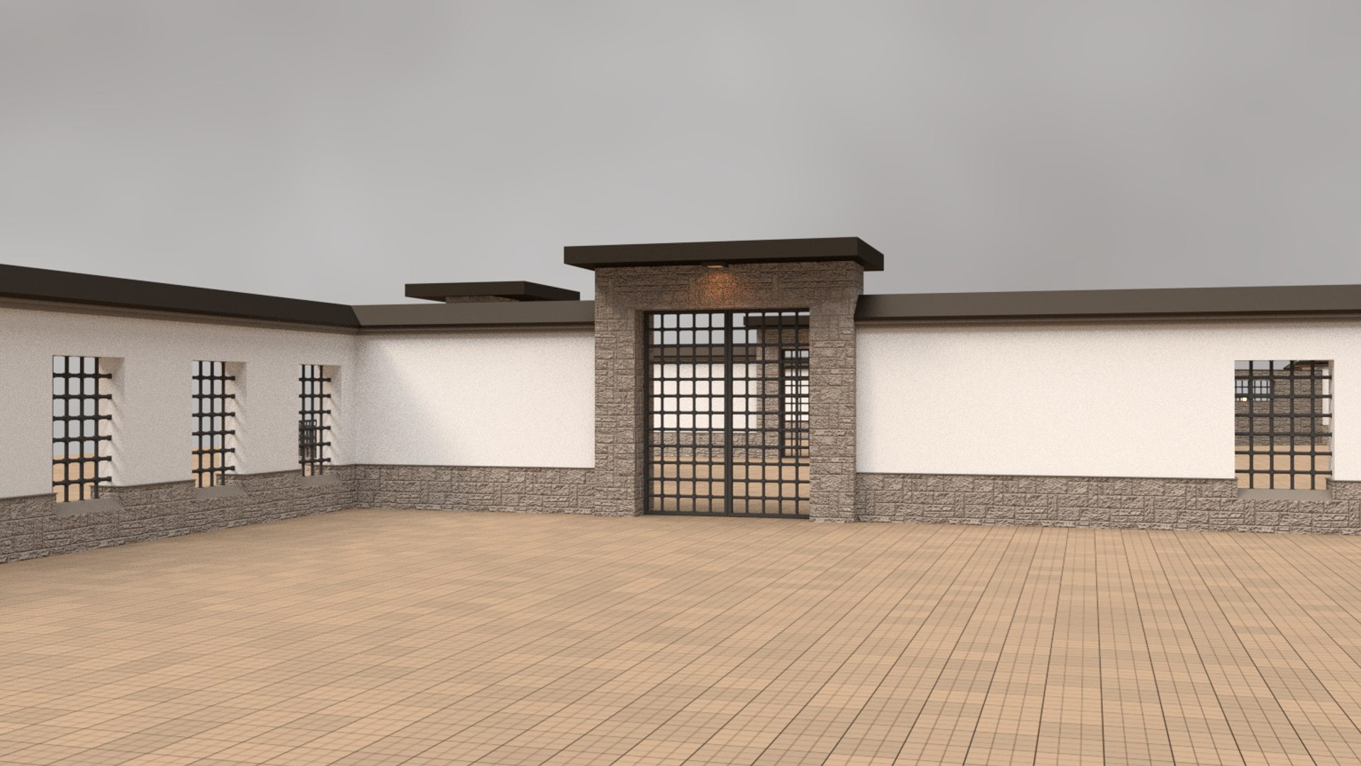 3d Modular Walls Gates