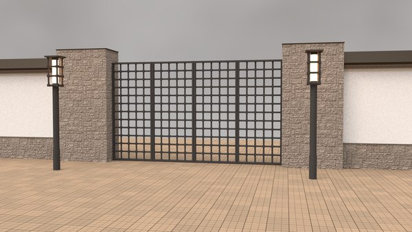 3d modular walls gates