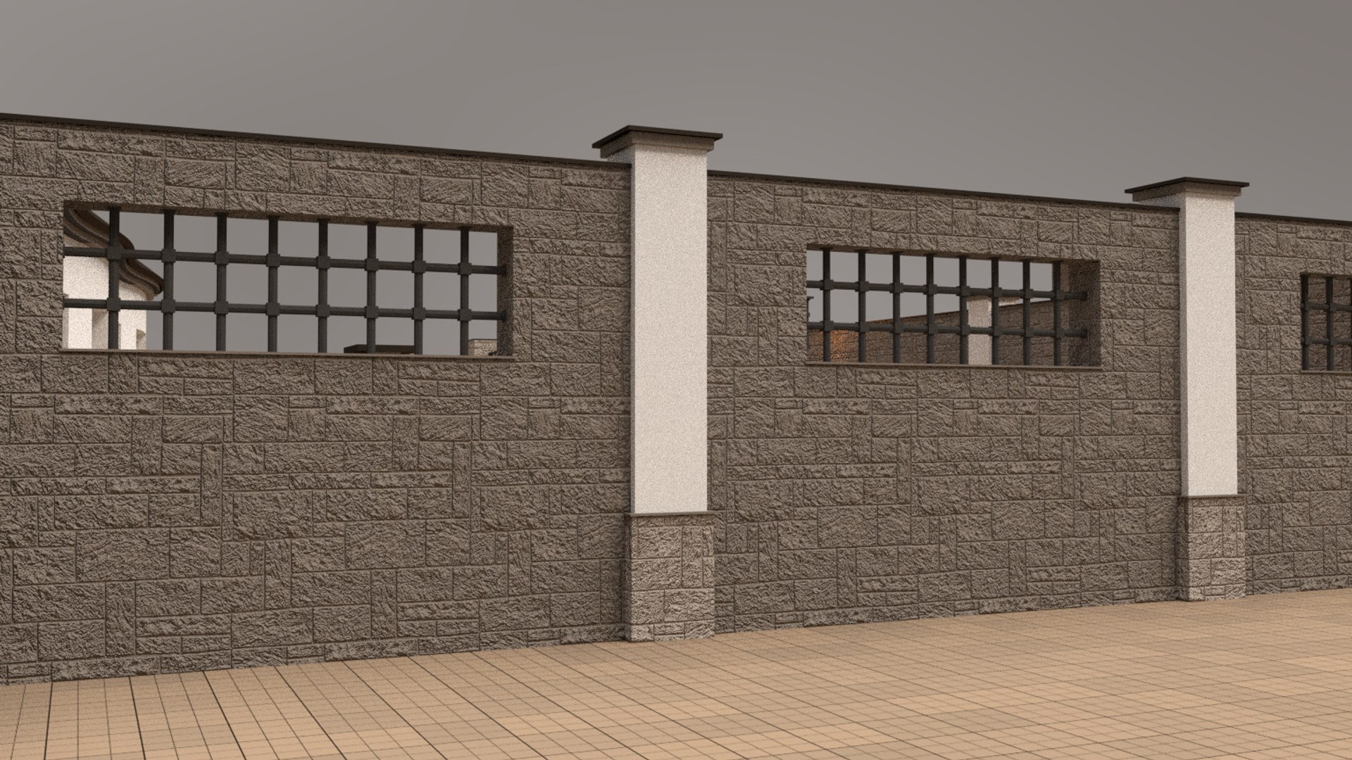 3d modular walls gates