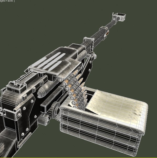 Free 3D kord machine gun model - TurboSquid 1365220