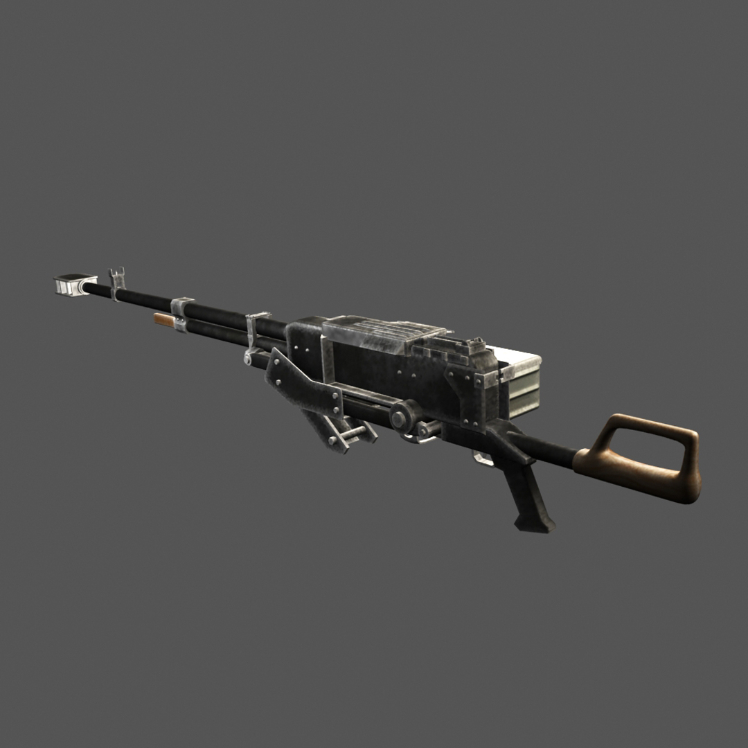 Free 3D kord machine gun model - TurboSquid 1365220