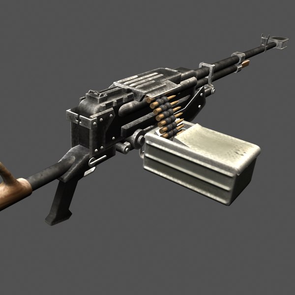 Free 3D kord machine gun model - TurboSquid 1365220