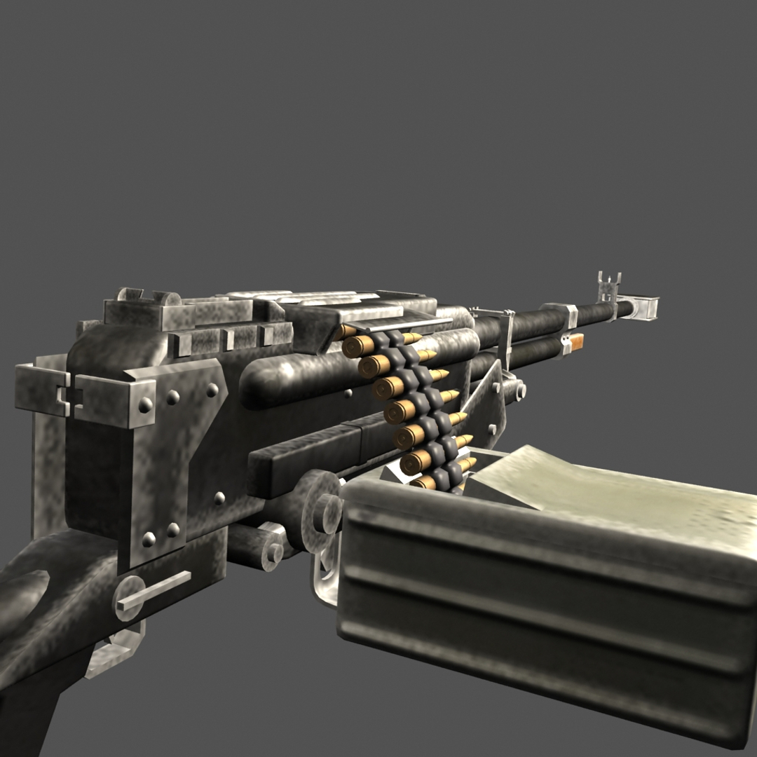 Free 3D kord machine gun model - TurboSquid 1365220