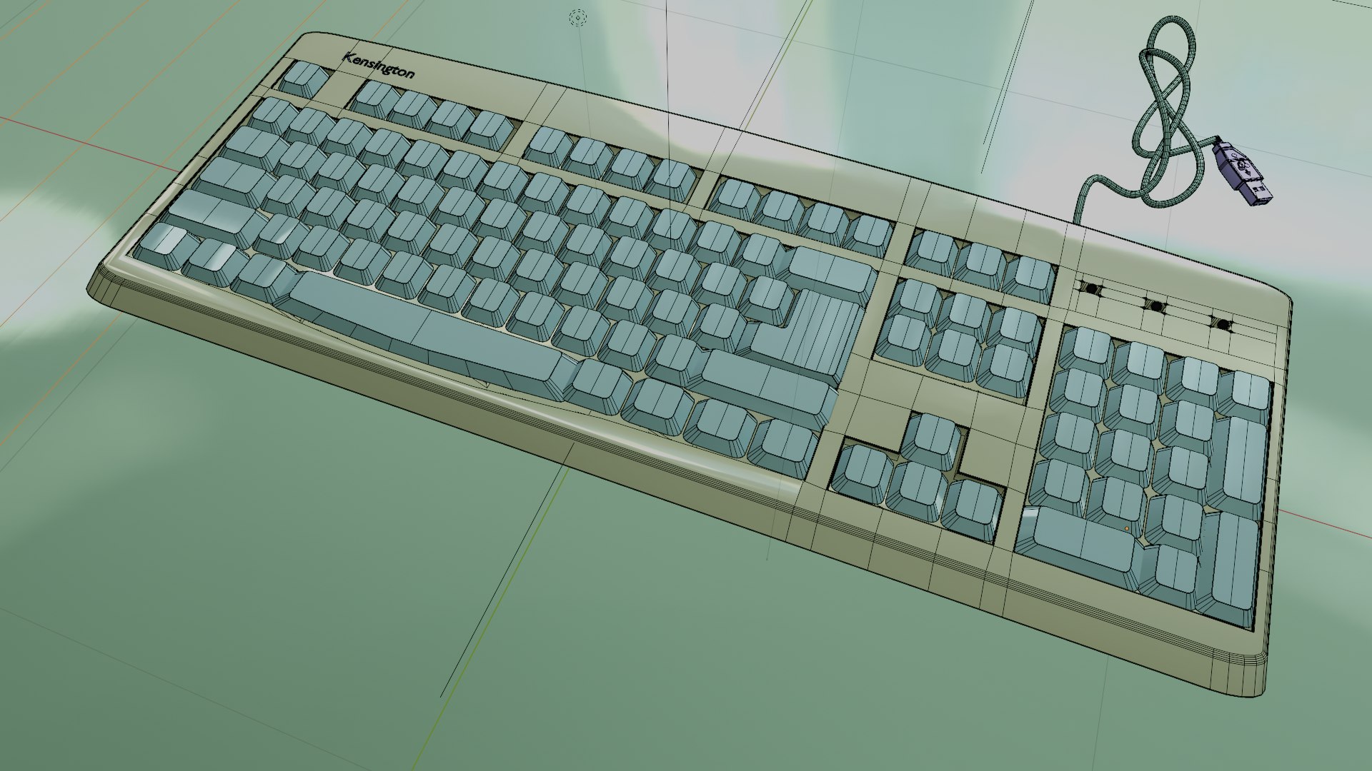 Keyboard 3D - TurboSquid 2221923
