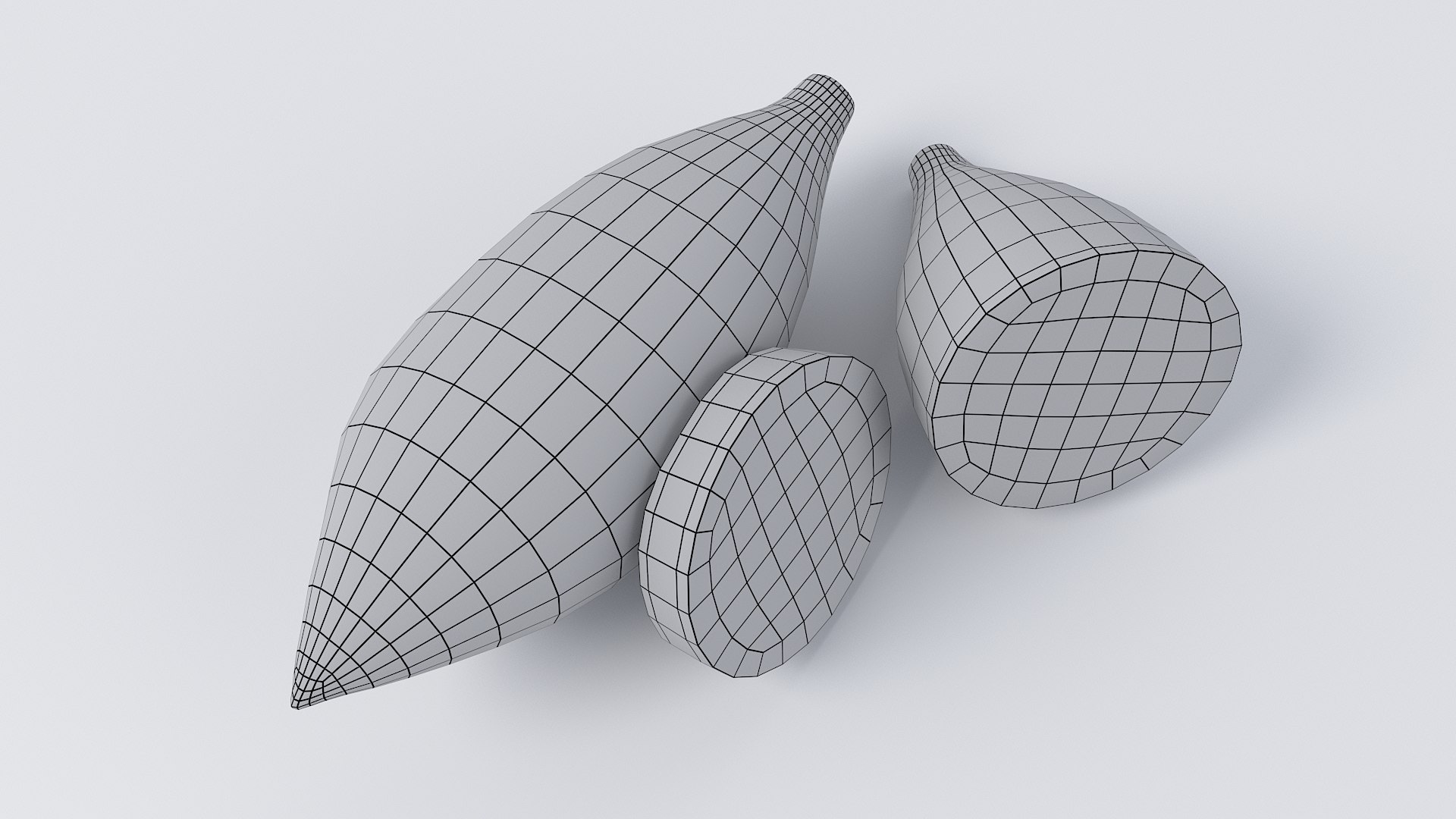 3D Cartoon Sweet Potato Model - TurboSquid 2077814