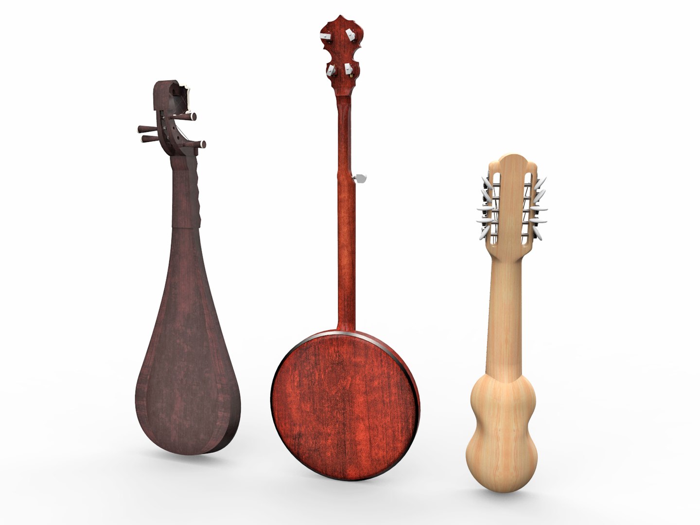 3D Musical Instruments 3 Model - TurboSquid 1617494