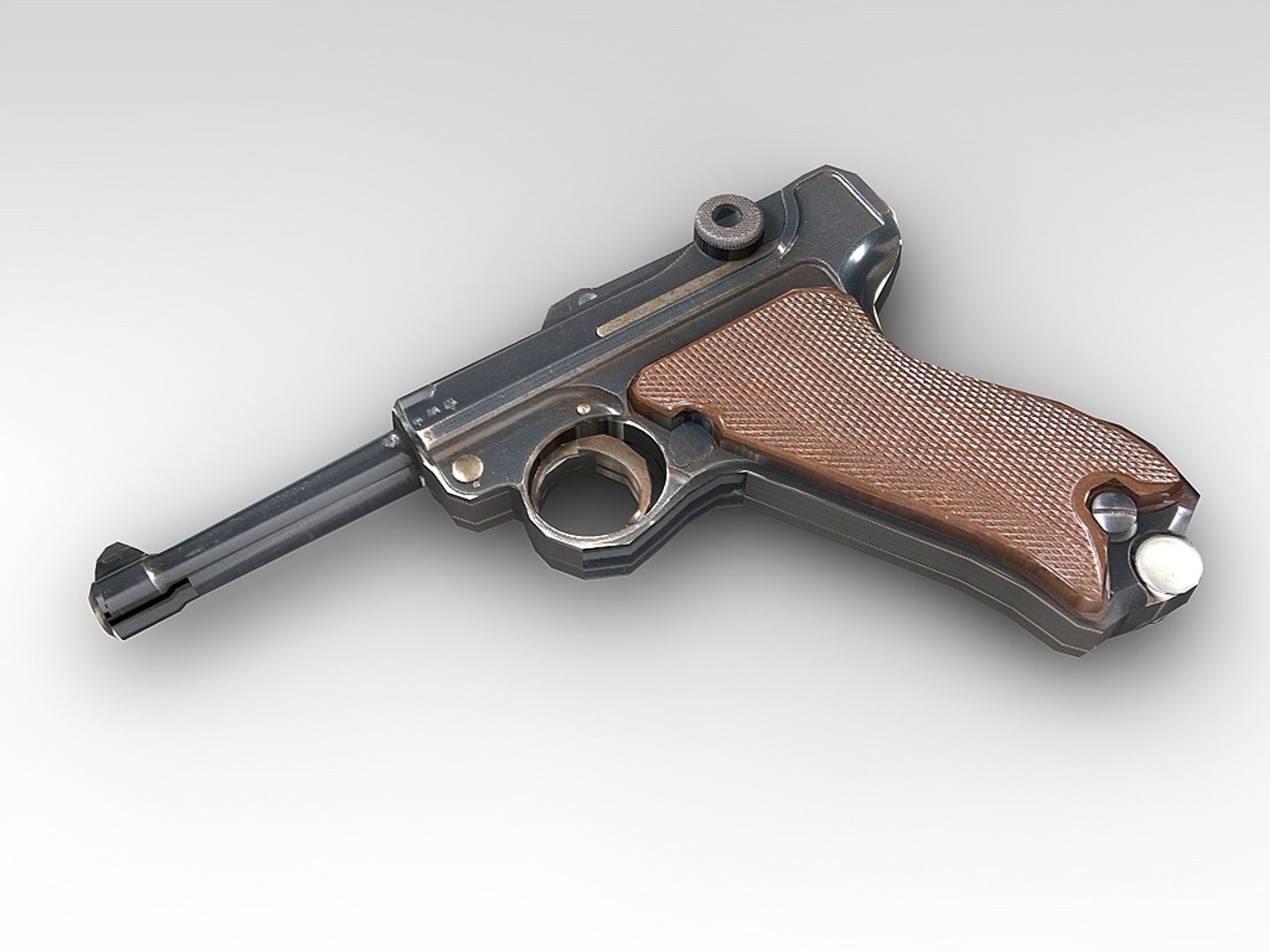 Pistol 3d Model