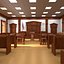 3d Court Room Courtroom Model
