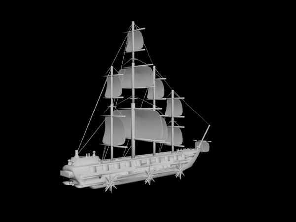 3D sailing ship model - TurboSquid 1277818