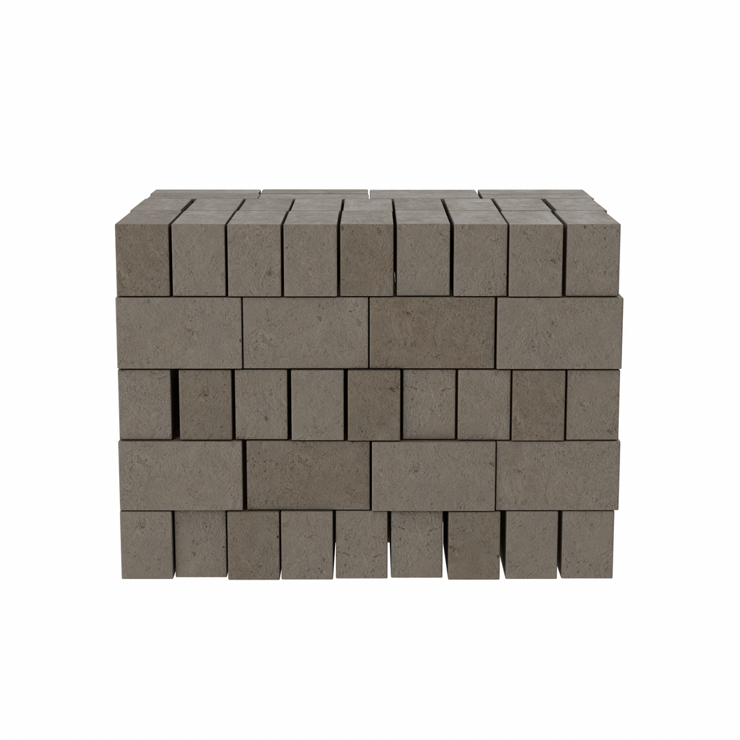 3D Concrete Blocks Stack - TurboSquid 2141238